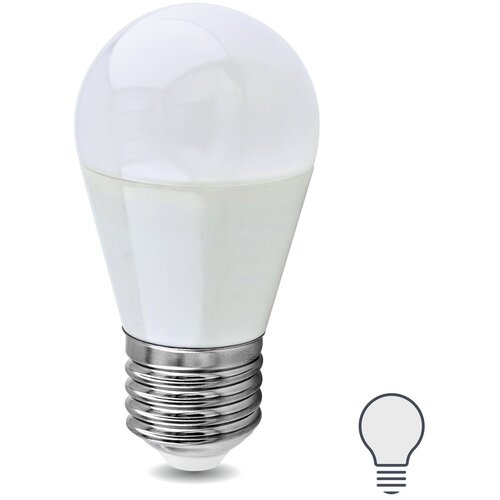 Лампа светодиодная E27 220-240 В 10 Вт шар матовая 1000 лм нейтральный белый свет. Набор из 2 шт.