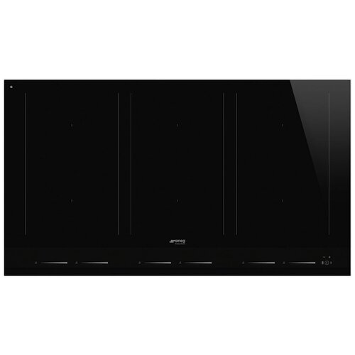 Индукционная варочная панель, 90 см, Чёрный Smeg SIM1963D