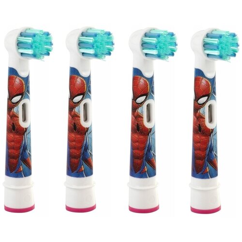 Насадки для детей Braun Oral-B Stages Kids Человек-паук (4 шт)