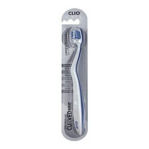 Зубная щётка 9 в 1 отбеливающая CLIO Curved Nine Mixed Fine Toothbrush