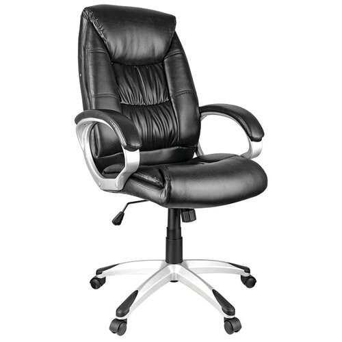 Компьютерное кресло Helmi HL-E06 Balance для руководителя, обивка: искусственная кожа, цвет: черный