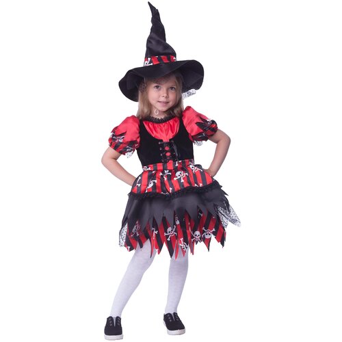 Детский костюм "Ведьмочка-разбойница" (10090) 122 см