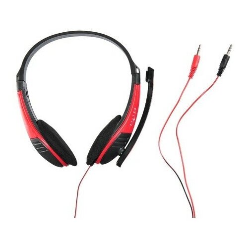 Гарнитура Oklick HS-M150 Black/Red