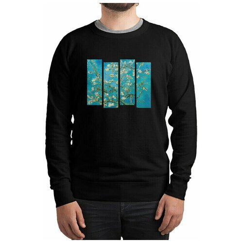 Свитшот DS Apparel, размер S, черный