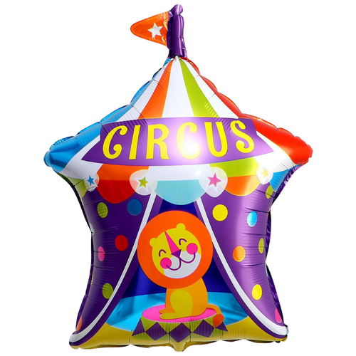 Воздушный шар Страна Карнавалия Цирк, разноцветный