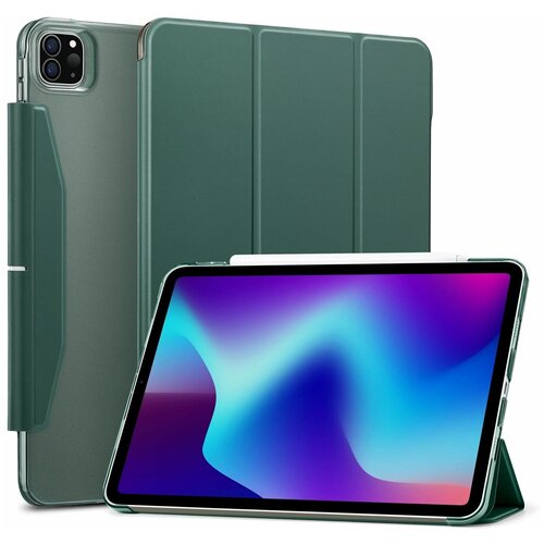 Чехол книжка ESR Ascend Trifold Case для Apple iPad Pro 12.9 - зеленый