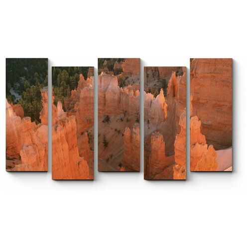 Модульная картина Крутой каньон100x58