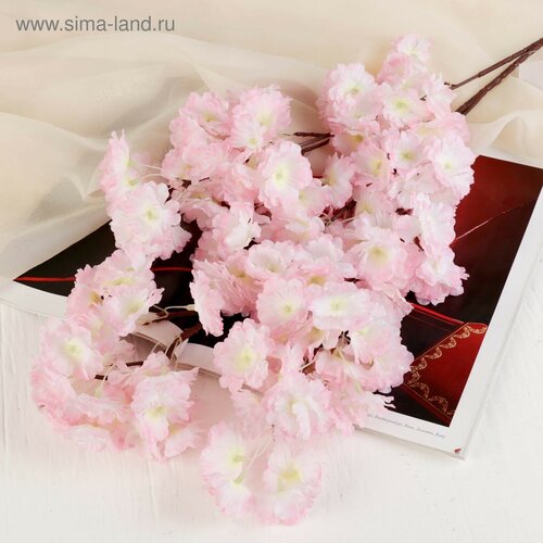 Цветы искусственные "Мелани" 6х100 см, свето-розовый