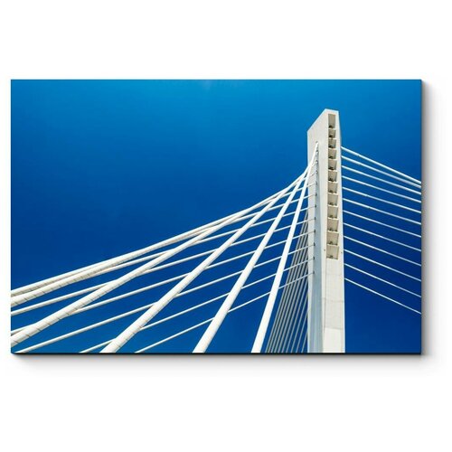 Модульная картина Белоснежный мост 80x53