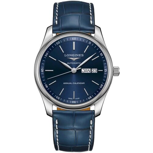 Наручные часы LONGINES The Longines Master Collection, синий, серебряный
