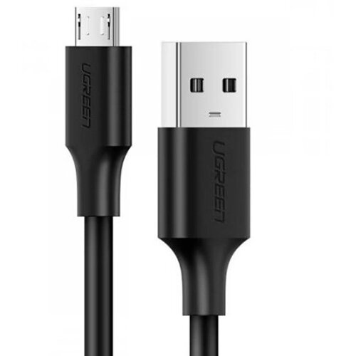 Аксессуар Ugreen Nickel Plating US289 USB-A 2.0 - MicroUSB 2m Black 60138