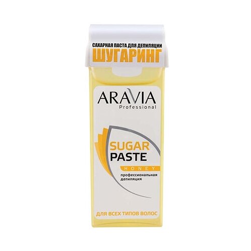 ARAVIA Professional, Сахарная паста для депиляции в картридже "Медовая" очень мягкая, 150 г