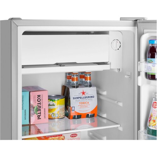 Холодильник Maunfeld MFF83SL серебристый (однокамерный)