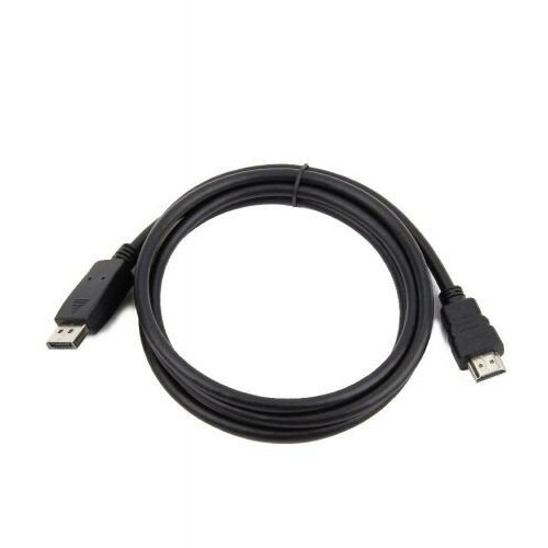 Fillum кабель Filum Кабель Display port-HDMI 1.8 м, медь, черный, разъемы: Display port male- HDMI A male, пакет. FL-C-DPM-HM-1.8M 894192