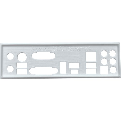 Пылезащитная заглушка, задняя панель для материнской платы Asrock Z370 Extreme4 white