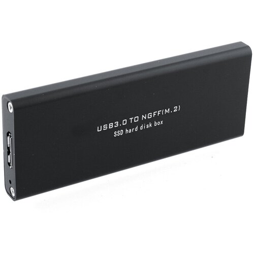 ORIENT Контейнер ORIENT 3502U3 для M.2 SDD SATA, черный (USB3.0) (ret)