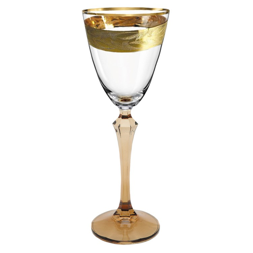 Набор бокалов Crystalex Elisabeth, для вина, 40760/Q7938/190, 190 мл, 6 шт., прозрачный