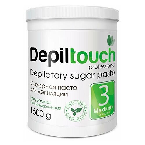 Depiltouch Паста для шугаринга №3 средняя 1600 г