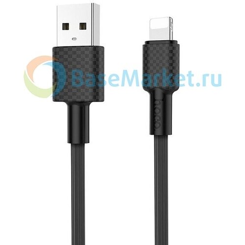 Дата-кабель USB для Apple iPhone 5S (Hoco X29 Superior) (черный)