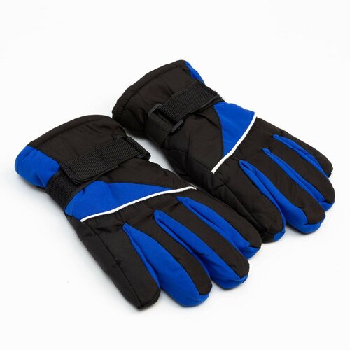 Перчатки Minaku, размер 18, синий, черный