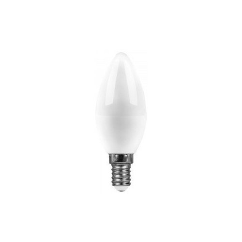 Светодиодная LED лампа Saffit свеча C37 E14 15W(1275lm) 2700K 2K матовая 121x37 SBC3715 55203 (упаковка 18 штук)