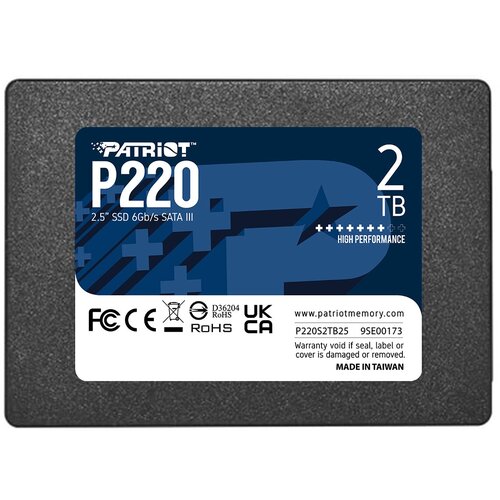 Твердотельный накопитель Patriot Memory P220 2 ТБ SATA P220S2TB25