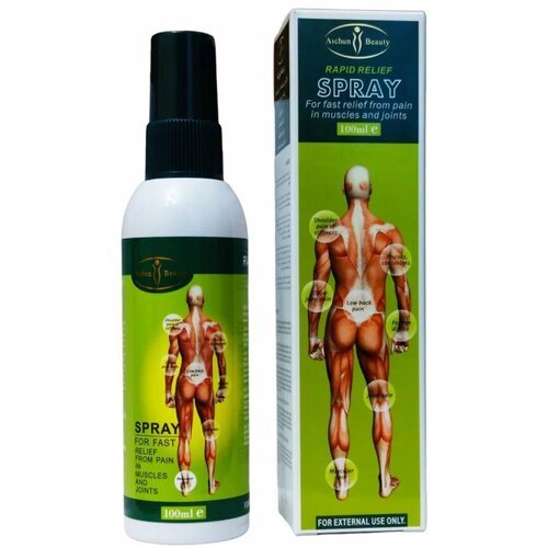 Aichun Beauty Спрей для тела Rapid Relief Spray Обезболивающий "Скорая Помощь" 100 мл