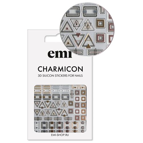 E.Mi, 3D-стикеры №192 Классика Charmicon 3D Silicone Stickers