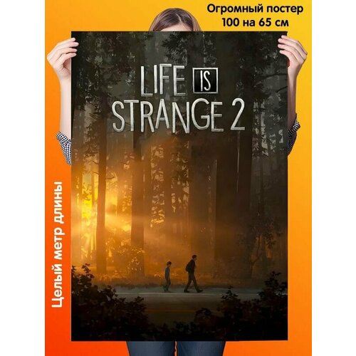 Постер 100 на 65 см плакат Life Is Strange