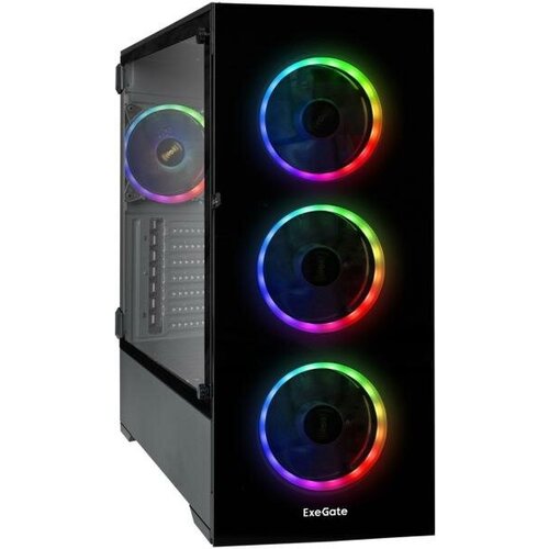 Корпус ATX Exegate i3 MAX-PPX800 800 Вт чёрный