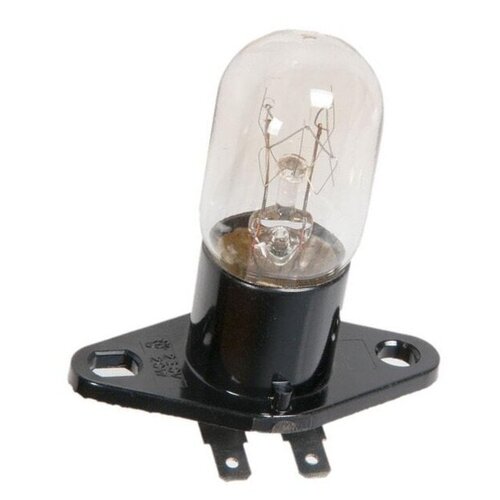 Лампочка для микроволновой (СВЧ) печи T170 20 Вт контакты под углом