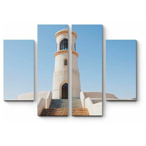 Модульная картина Cмотровая башня в Омане140x105