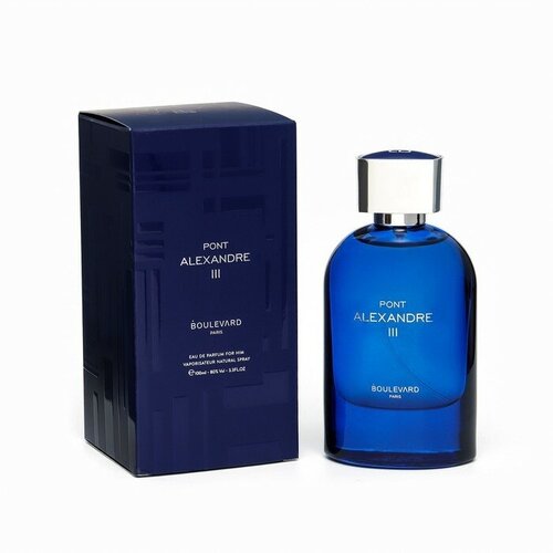 BOULEVARD Парфюмерная вода мужская BOULEVARD PARIS PONT ALEXANDRE III EAU DE PARFUM, 100 мл