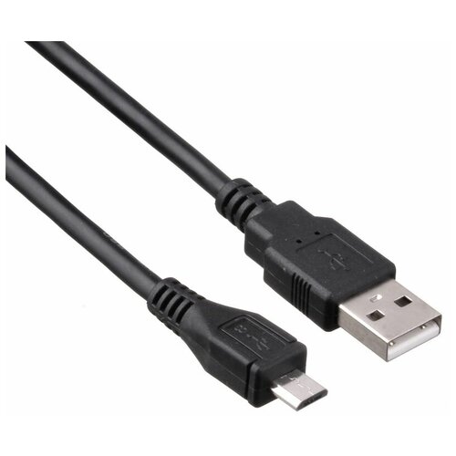 Кабель USB2.0 USB(m)-MicroUSB(m) 3.0м ExeGate (EX-CC-USB2-AMmicroBM5P-3.0), черный