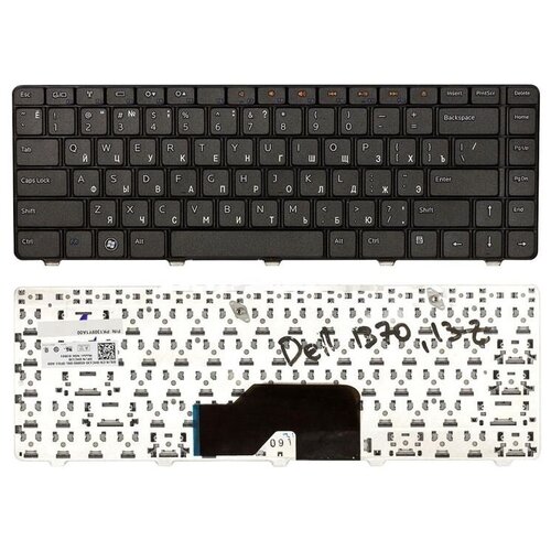 Клавиатура для ноутбука Dell Inspiron 13Z, 1370 черная