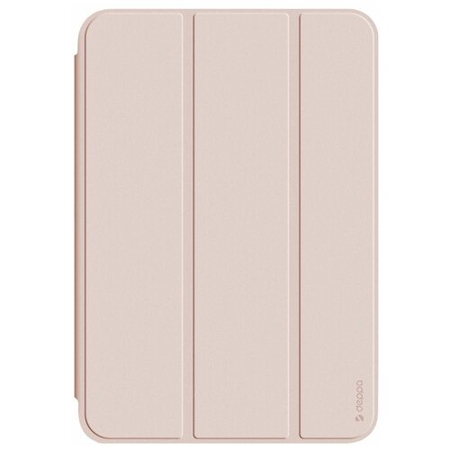 Чехол-книжка Deppa Wallet Onzo Magnet для Apple iPad Mini 6" 2021 Розовый (арт.88156)