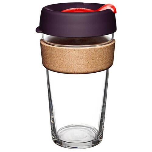 Кружка keepcup brew cork l 454 мл red bells