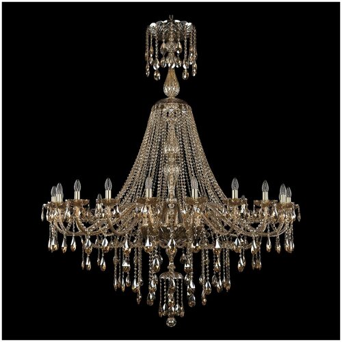 Хрустальная люстра 1415/20/530/XL-180 G M721 Bohemia Ivele Crystal