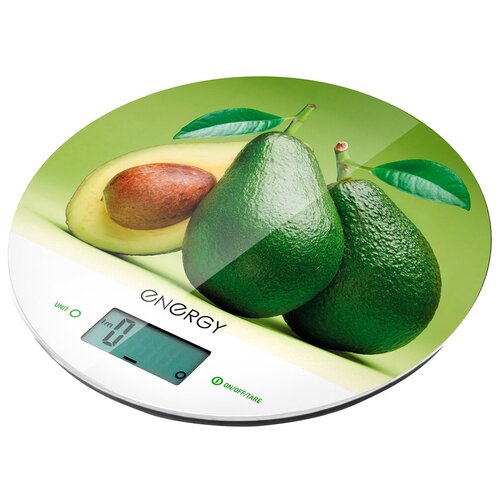 Весы кухонные электронные Energy EN-403, до 5 кг, авокадо