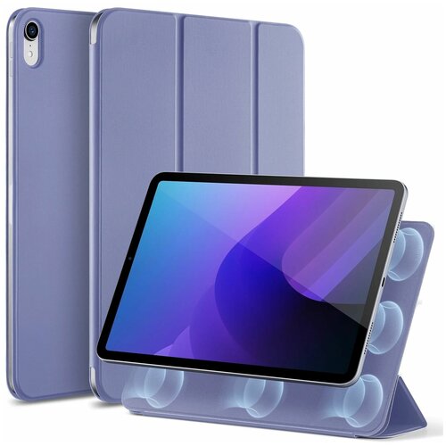 Чехол книжка ESR Rebound Magnetic Case с застежкой для Apple iPad 10 Gen (2022), сиреневый