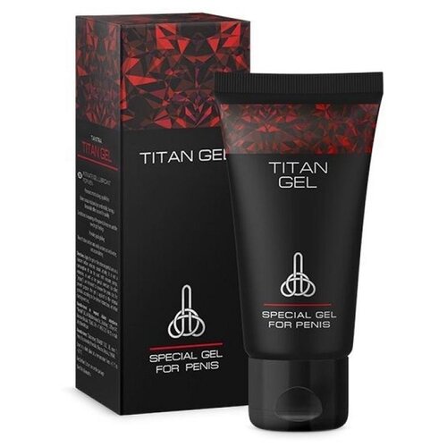 Гель-смазка  Hendel Titan Gel, 65 г, 50 мл, земляника, 1 шт.