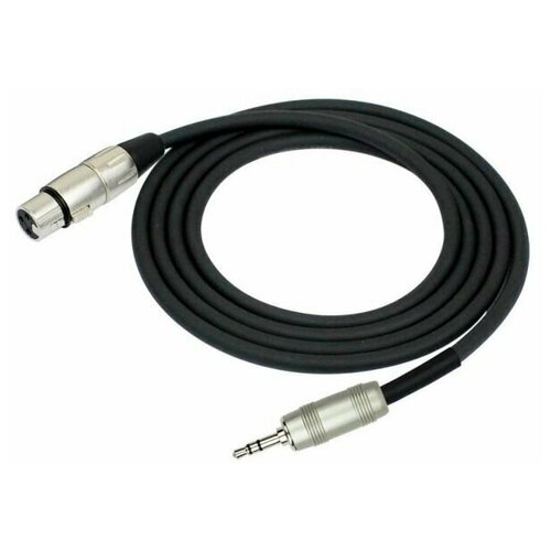 KIRLIN MP-488PR /6M XLR FEMALE - 3,5MM TRS PLUG patch кабель соединительный 6 метров