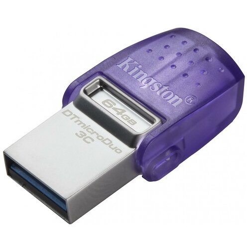 Флешка Kingston 64Gb DTDUO3CG3/64GB USB Type-C 3.2 Gen 1/USB 3.2 Gen 1