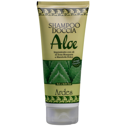 Ardes Шампунь Гель для душа Алое для всей семьи. Shampoo Doccia Aloe 200 ml. Италия