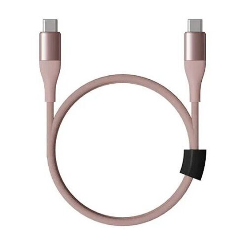 Кабель Type-C - Type-C, 1 м, Xiaomi SOLOVE, розовый, DW3 Pink, 1 шт