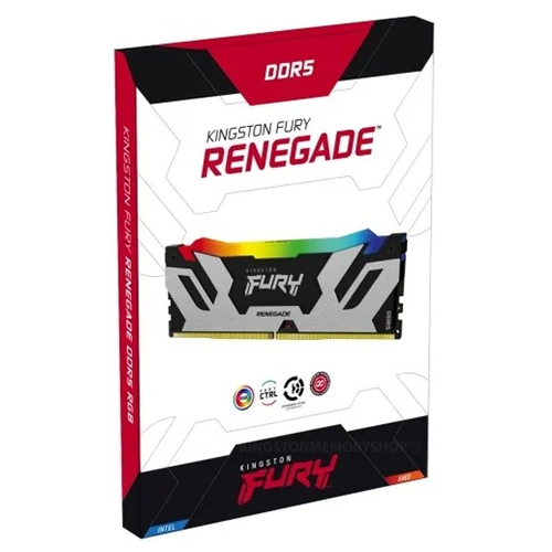 Оперативная память KINGSTON DIMM FURY Renegade RGB 16GB DDR5-6000 (KF560C32RSA-16)