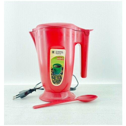 Чайник электрический / Мини-чайник дорожный 0,5л, цвет красный