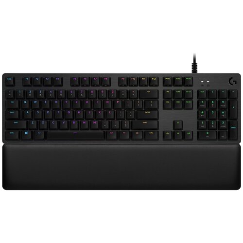 Игровая клавиатура Logitech G G513 Carbon Logitech GX Brown, черный, английская