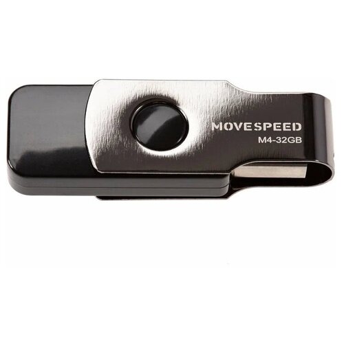 USB Flash Drive 32Gb - Move Speed М4 Black M4-32G