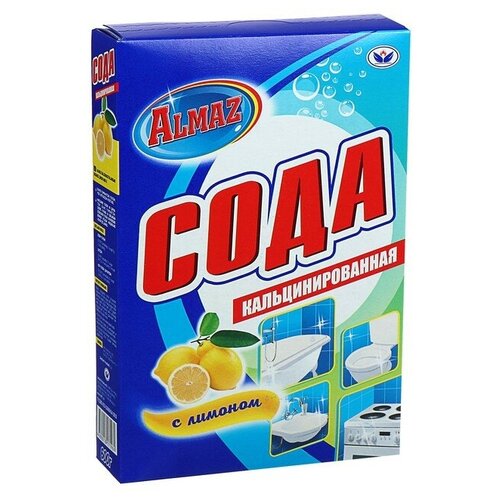 Сода кальцинированная Almaz, лимон, 600 г